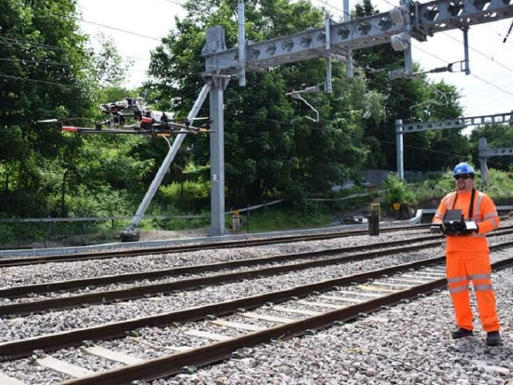 Network Rail drones tested to combat track trespassers