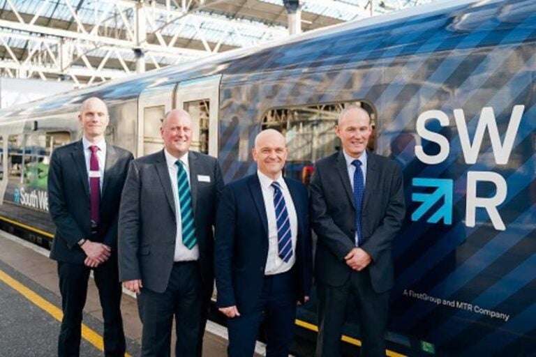 South Western Railway introduces first refurbished Class 444 train