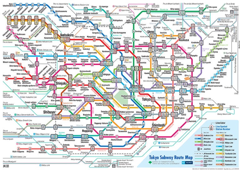 The World's Most Complex Metro Maps: Navigating Intricate Urban Transit ...