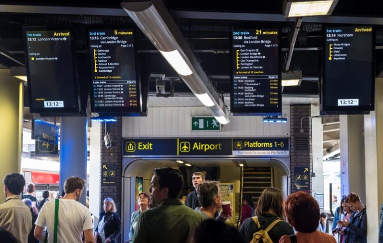 Network Rail equips 157 stations with latest customer information systems