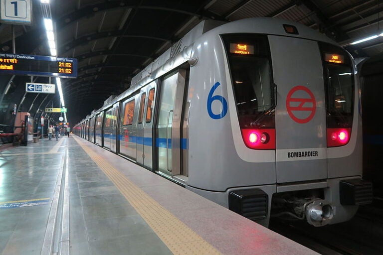 Delhi Metro in India reveals Blue line extension plans