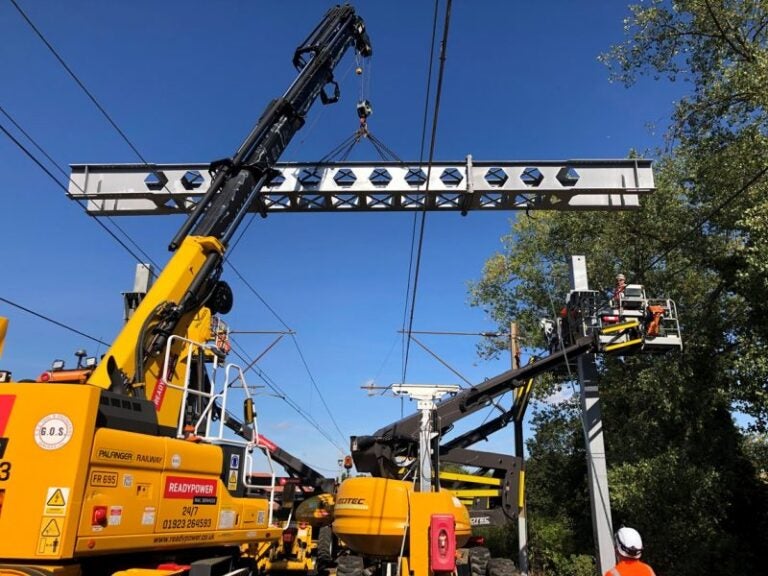 Network Rail completes £46m upgrade of overhead wiring system