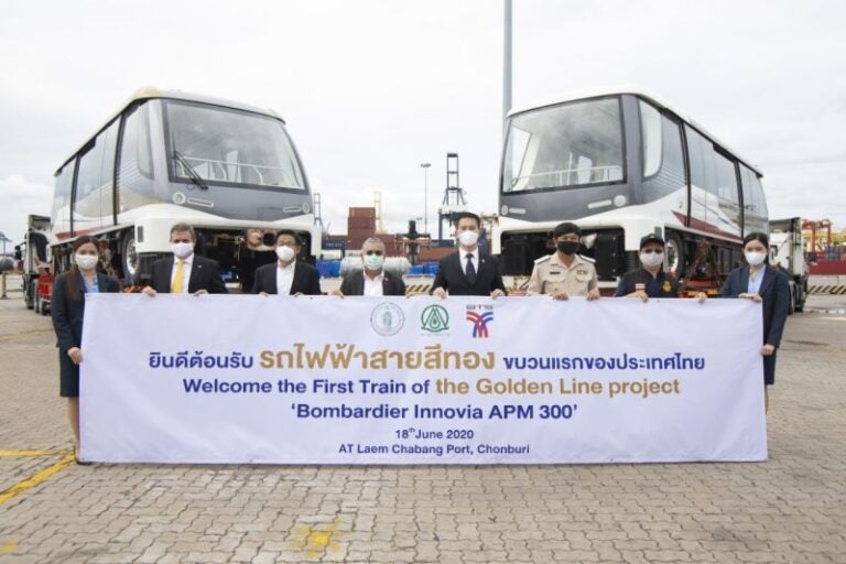 Bombardier delivers first INNOVIA APM 300 vehicles to Thailand