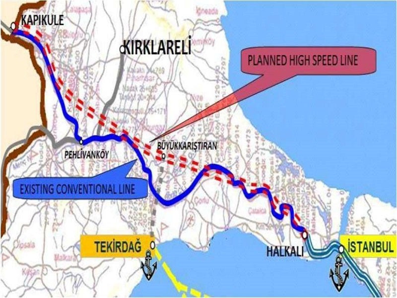 Halkali-Kapikule Railway Line Project, Turkey
