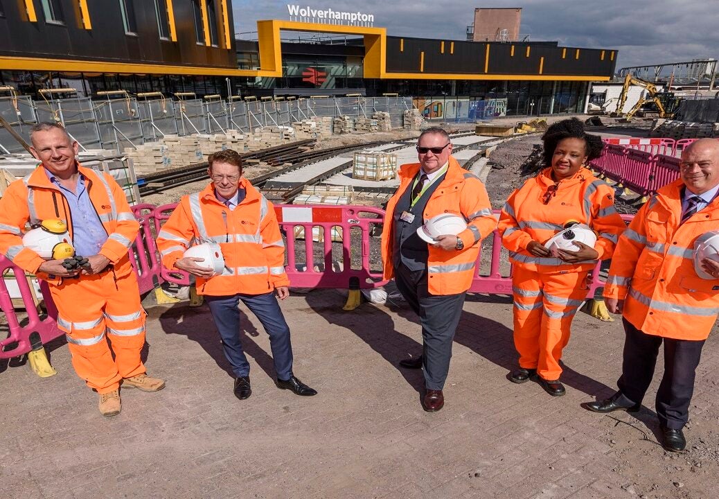 Wolverhampton City Centre Metro Extension, West Midlands, UK