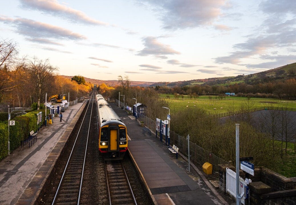 Hope Valley Railway Line Upgrade, England, UK