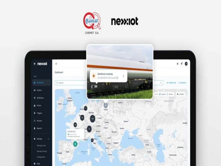 Chemet, Nexxiot collaborate on digitalisation of rail tank cars