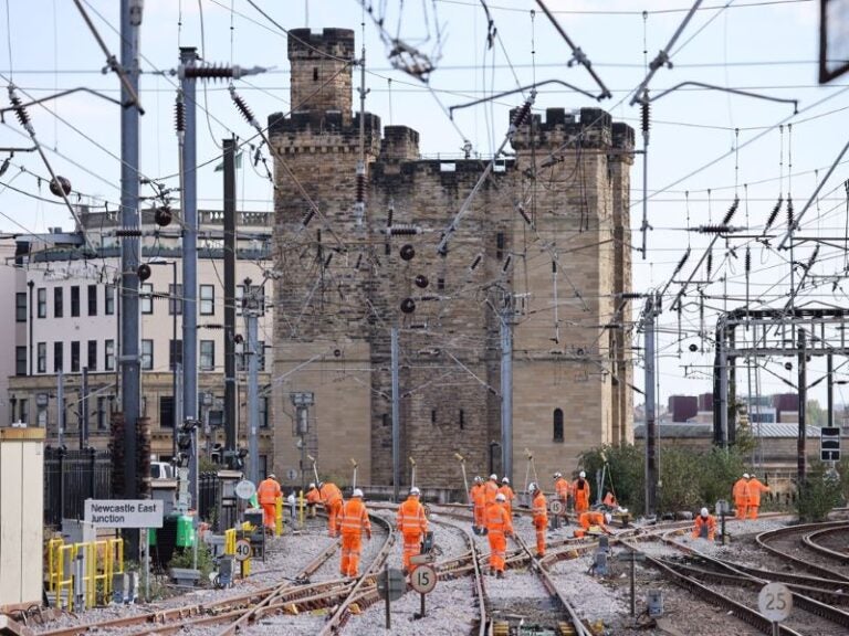 Network Rail concludes Newcastle track upgrade works