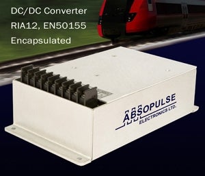 150W, Encapsulated Railway DC/DC Converters with RIA12 Surge Withstand Capacity - Railway Technology