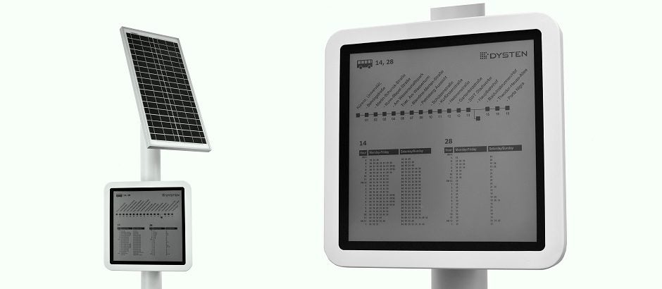 E-Paper Passenger Information Display - Railway Technology